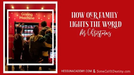 How Our Family Lights The World For Christmas