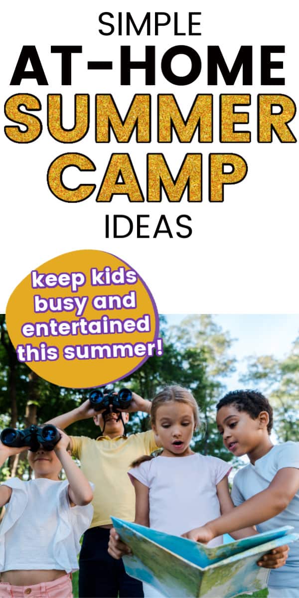 Summer Camp At Home | DIY Ideas