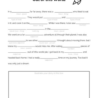 Fun and Free Kindergarten Mad Libs - Hess UnAcademy