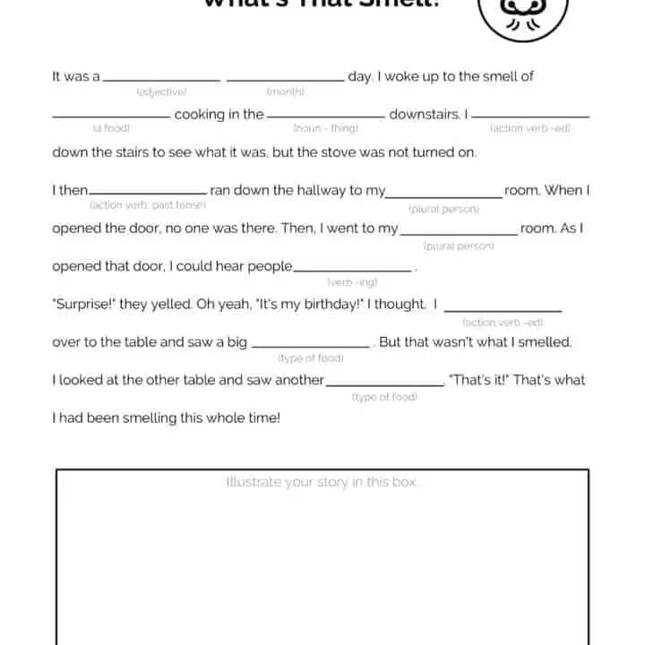 Funny Mad Libs Printables - Hess UnAcademy