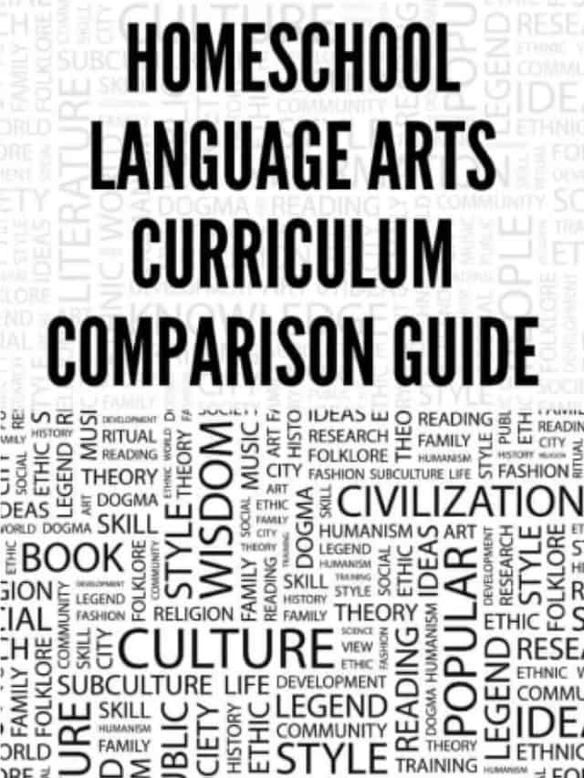 Homeschool Language Arts Curriculum Comparison Guide Story Hess Un