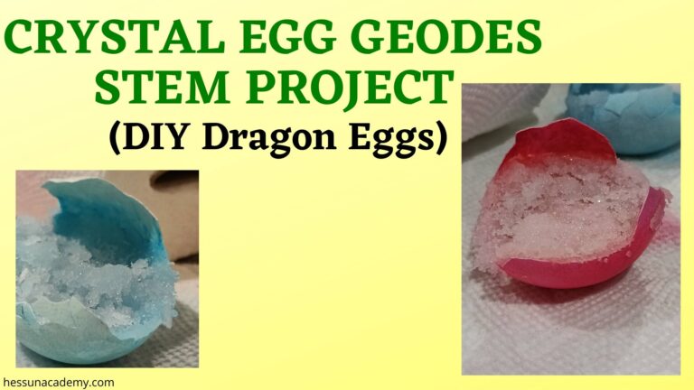 DIY Crystal Egg Geodes STEM Project (Dragon Eggs) - Hess UnAcademy