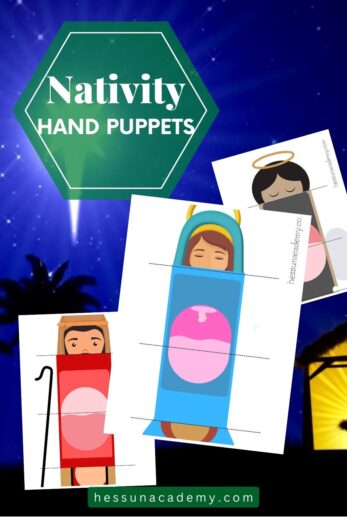 Free Printable Nativity Hand Puppets - Hess UnAcademy