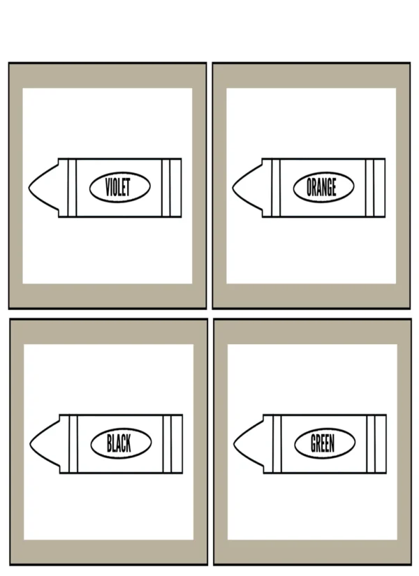 Free Color Matching & Cutting Activity for Preschoolers