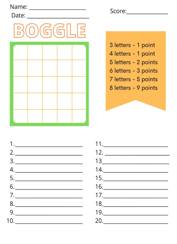 Free Ultimate Word Game Bundle | Homework Simplified